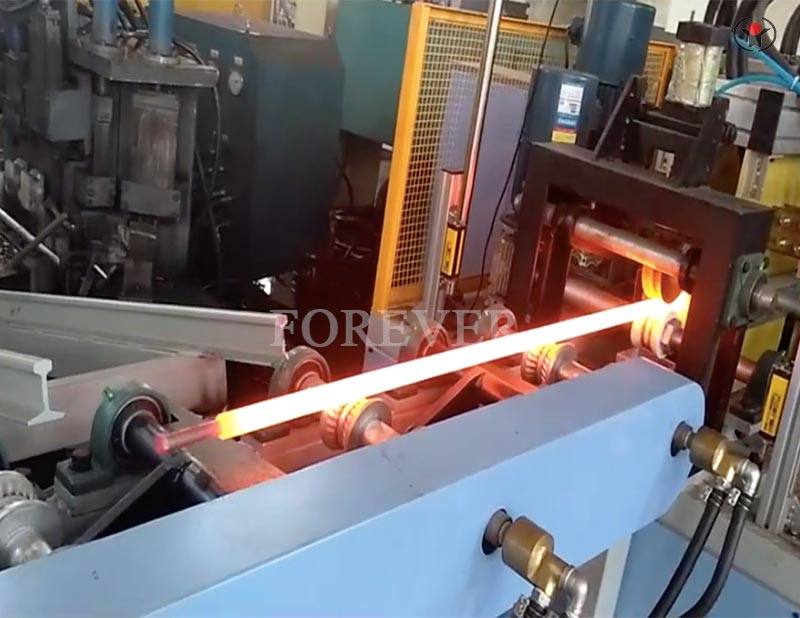 Sucker rod induction heat treatment line,sucker rods induction hardenig ...