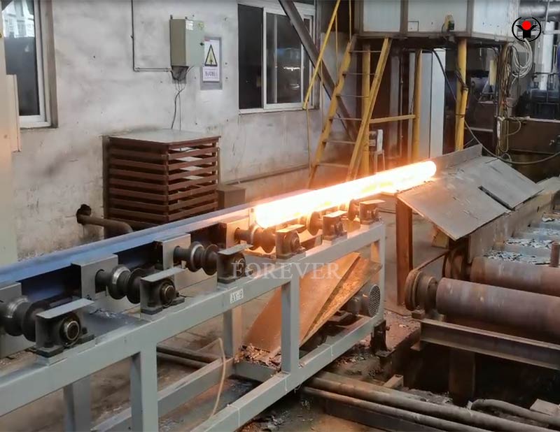 hot rolling steel bar / rod induction heating machine,steel bar hot ...